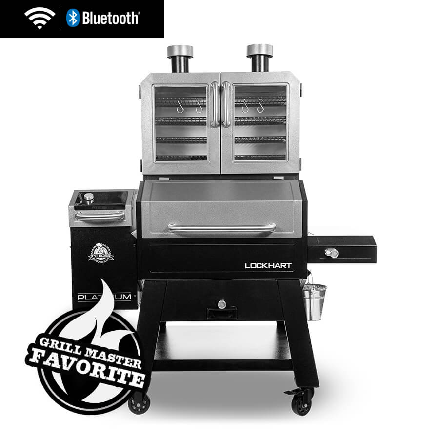 Lockhart Platinum Pellet/Smoker Combo Grill | Pit Boss® Grills — Pit ...